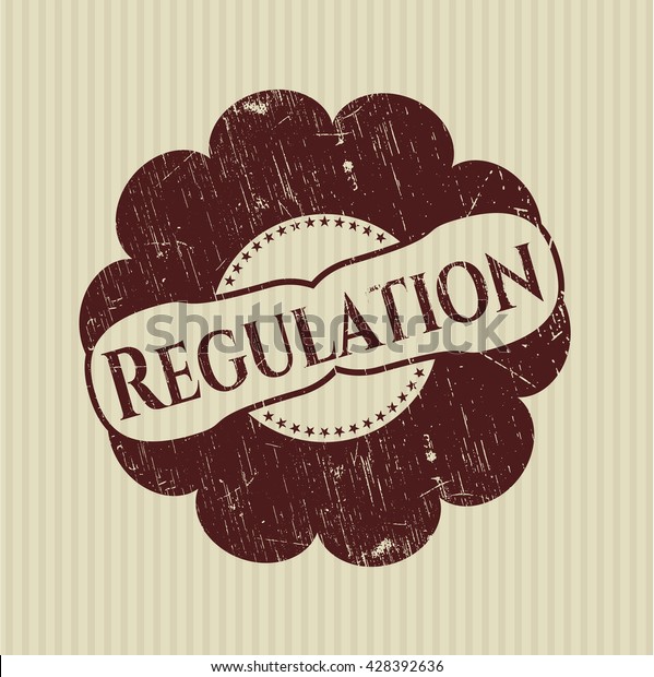 Regulation Rubber Grunge Texture Stamp Stock Vector (Royalty Free ...