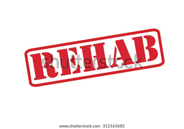 Rehab Red Rubber Stamp Vector Over Stock Vector (Royalty Free ...