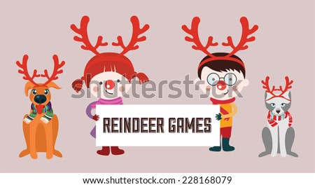 Reindeer Games Cliparts | Free download on ClipArtMag