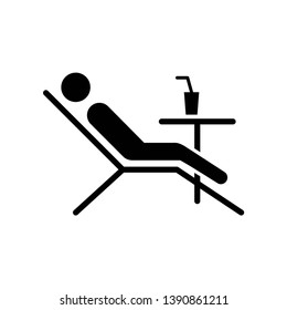 Relax Icon Vector Template Trendy Stock Vector (Royalty Free ...