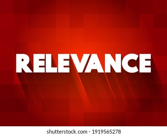Relevance Images, Stock Photos & Vectors | Shutterstock