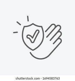 Reliability Icon Line Symbol Isolated Vector Stock Vector (Royalty Free ...