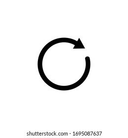 Reload Refresh Icon Reload Refresh Sign Stock Vector (Royalty Free ...