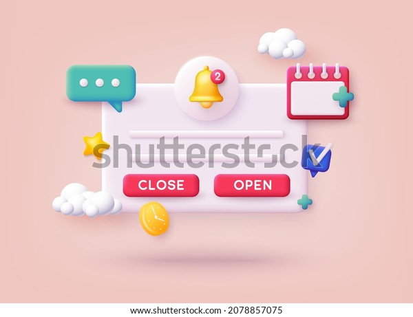 25,016 3d Illustration Message Logo Images, Stock Photos & Vectors ...