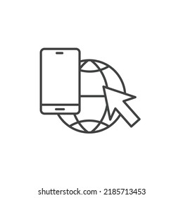 Remote Access Icons Symbol Vector Elements Stock Vector (Royalty Free ...