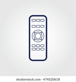 Remote Control Line Art Icon Stock Vector (Royalty Free) 474520618