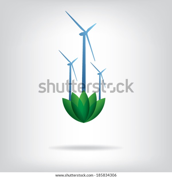 Renewable Energy Sources Symbols Suitable Infographics Stock Vector ...