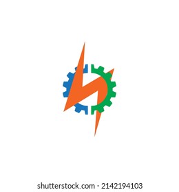Renewable Energy System Logovector Design Template Stock Vector ...