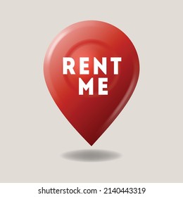 Rental Logo Template Design Vector Illustration Stock Vector (Royalty ...