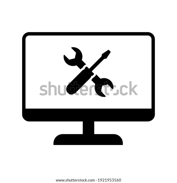 Repair Icon Vector Service Center Symbol Stock Vector (Royalty Free ... Repair Icon Vector Service Center Symbol Stock Vector (Royalty Free ...