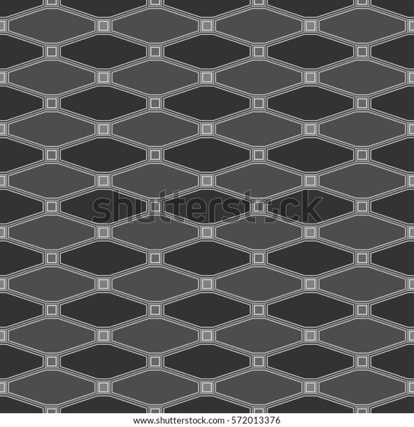 Repeated Color Figures Outlines Geometric Wallpaper Stock Vector ...