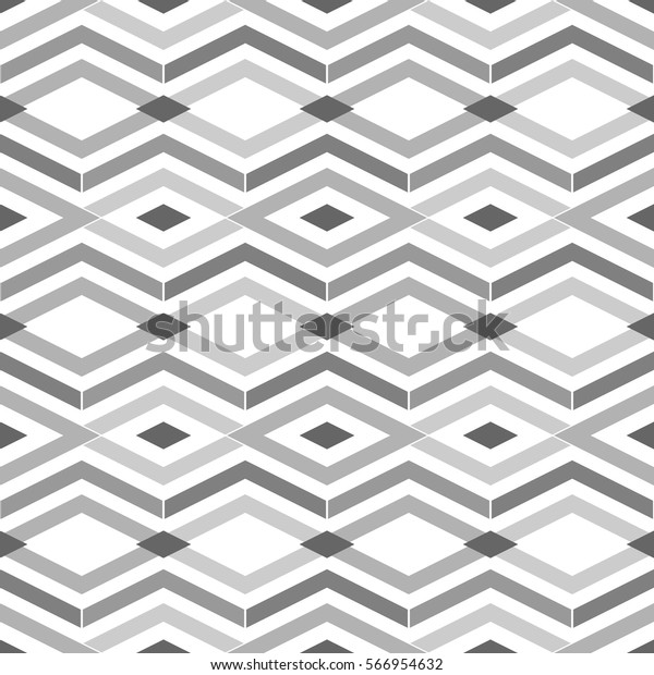 Repeated Grey Figures On White Background Stock Vector (Royalty Free ...