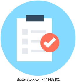 Report List Vector Icon Stock Vector (Royalty Free) 441482101 ...