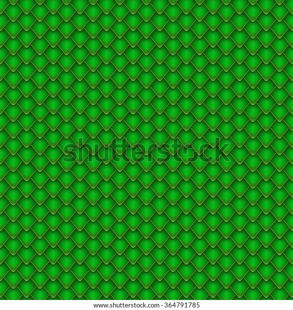 Reptile Green Scales Seamless Pattern Vector Stock Vector (Royalty Free ...