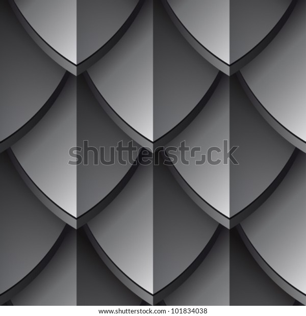 Reptile Skin Seamless Pattern Stock Vector (Royalty Free) 101834038 ...