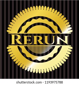 Rerun Shiny Badge Stock Vector (Royalty Free) 1193975788 | Shutterstock