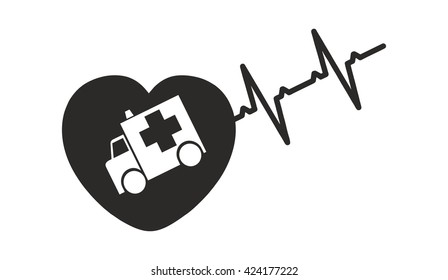 Rescue Symbol Vector Stock Vector (Royalty Free) 424177222 | Shutterstock