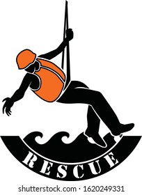 74 Abseiling silhouette Stock Illustrations, Images & Vectors ...