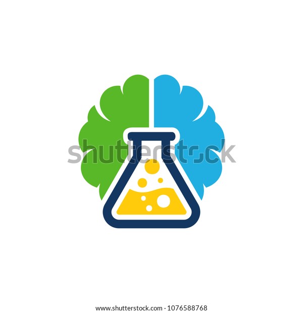 Research Brain Logo Icon Design Stock Vector (Royalty Free) 1076588768