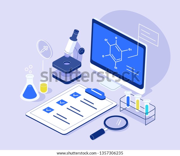 Research Development Concept Can Use Web Stock Vector (Royalty Free ...