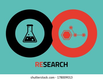 Research Vector Icons Infographics Presentations Reports Stock Vector ...