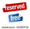 Reserved Sign Royalty-Free Images, Stock Photos & Pictures | Shutterstock