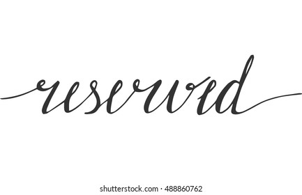 Made Love Slogan Handwritten Elegant Cursive Stock Vector (Royalty Free ...