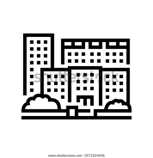 12,158 Housing Complex Icon Images, Stock Photos & Vectors | Shutterstock