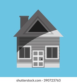 Residential Icon Design Stock Vector (Royalty Free) 390723763 ...