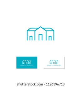 Residential Logo Design Icon Vector Symbol Stock Vector (Royalty Free ...