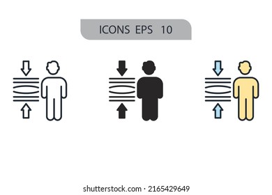 Resilience Icons Symbol Vector Elements Infographic Stock Vector ...