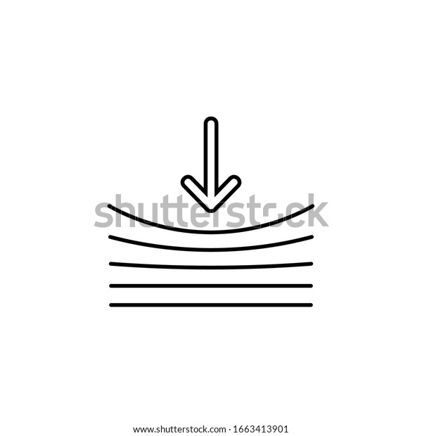 Resilience Line Icon On White Vector Stock Vector (Royalty Free ...