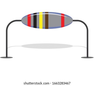 Resistor Symbol On White Background Stock Vector (Royalty Free ...