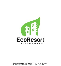 Resort Logo Design Template Stock Vector (Royalty Free) 1270142944