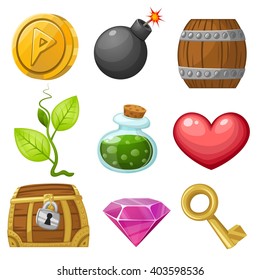 Resource Icons Games Vector Illustration Pick: เวกเตอร์สต็อก (ปลอดค่า ...