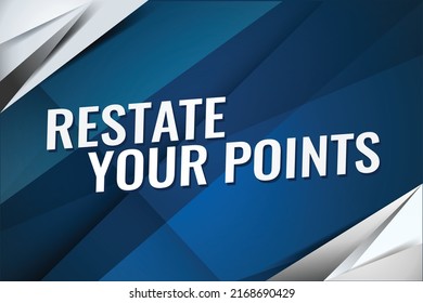 304 Restatement Images, Stock Photos & Vectors | Shutterstock