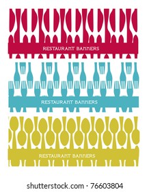 Restaurant Banners Menu Card Eps 10: เวกเตอร์สต็อก (ปลอดค่าลิขสิทธิ์ ...
