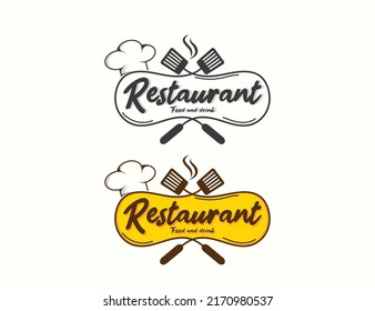 Restaurant Chef Logo Design Template Stock Vector (Royalty Free ...
