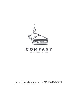 Restaurant Logo Modern Concept Lines Vector Stock Vector (Royalty Free ...