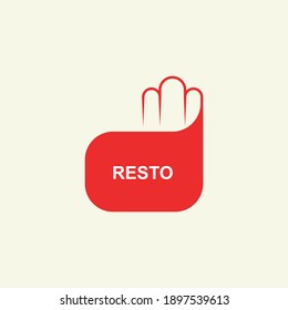 Restaurant Map Logo Chefs Hat Stock Vector (Royalty Free) 1897539613 ...