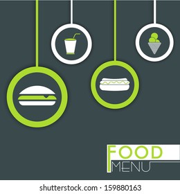 Restaurant Menu Card Design Stock Vector (Royalty Free) 159880163 ...