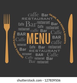 Restaurant Menu Design Text 1: เวกเตอร์สต็อก (ปลอดค่าลิขสิทธิ์ ...