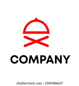 Restaurant Service Abstract Logo Template Symbol Stock Vector (Royalty ...