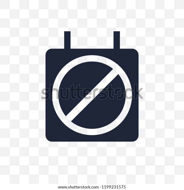 Restrict Transparent Icon Restrict Symbol Design Stock Vector (Royalty ...