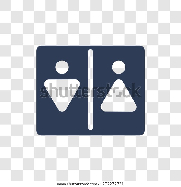 Restroom Icon Trendy Restroom Logo Concept Stock Vector (Royalty Free ...