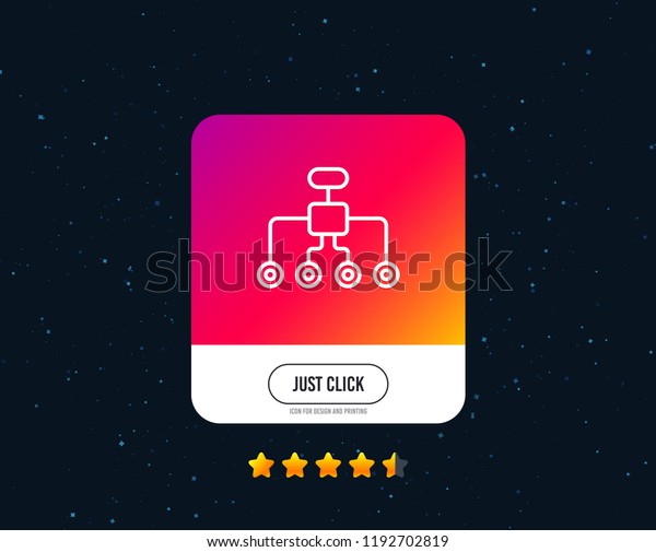 Restructuring Line Icon Business Architecture Sign Stock Vector ...