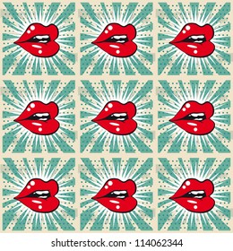 45,216 Retro lips Stock Vectors, Images & Vector Art | Shutterstock