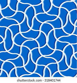 Retro Blue Seamless Tile Background On Stock Vector (Royalty Free ...