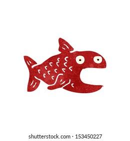 Retro Cartoon Fish Stock Vector (Royalty Free) 153450227 | Shutterstock