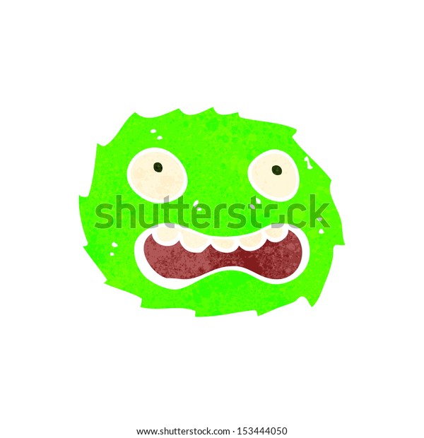 Retro Cartoon Furball Creature Stock Vector (Royalty Free) 153444050 ...